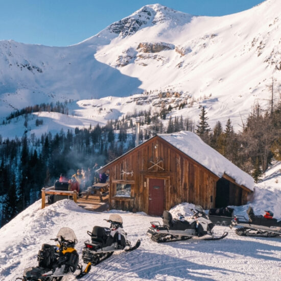 Paradise Basin Snowmobile Package | Bighorn Meadows Resort